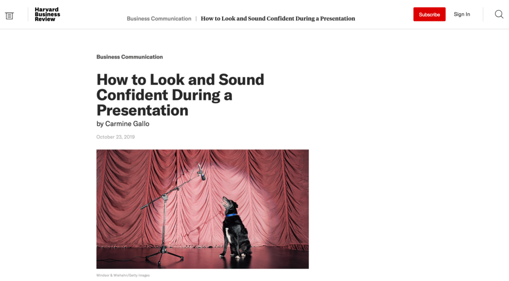 How to Look and Sound Confident During a Presentation - PHERN