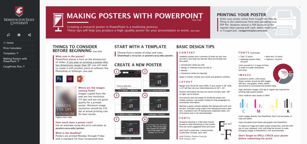 Making Posters With Powerpoint - PHERN
