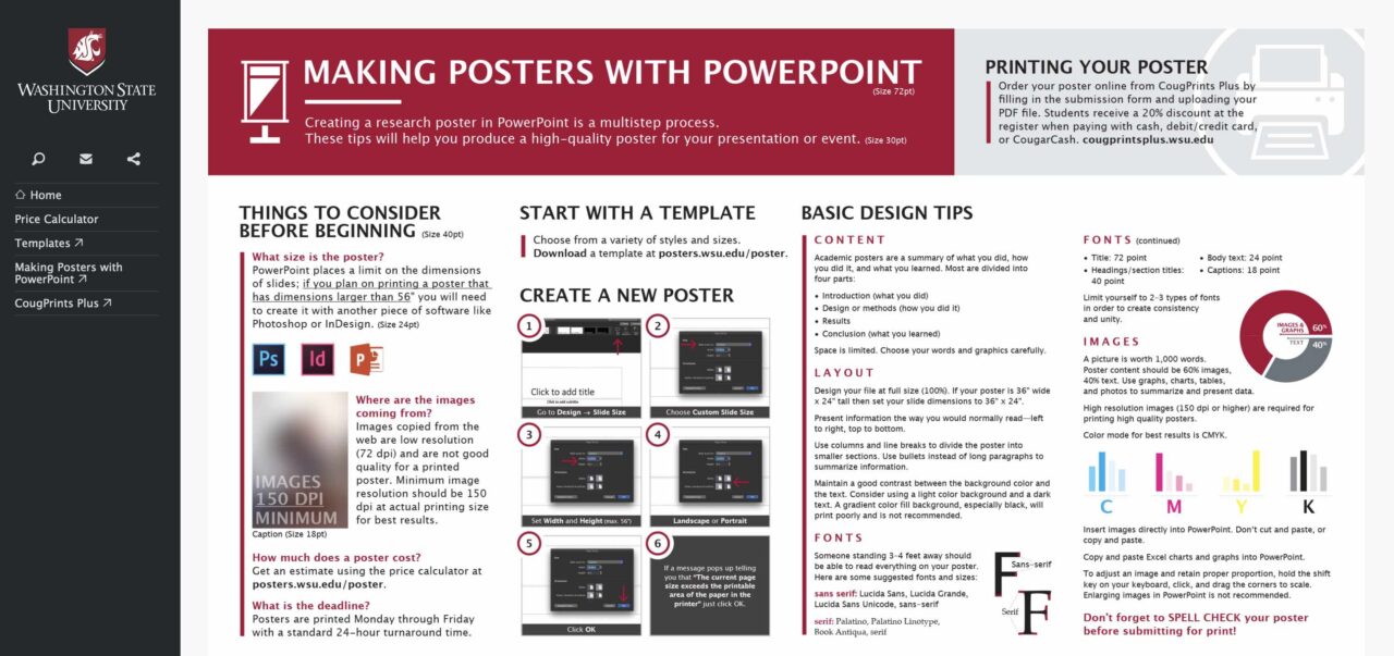 Making Posters With Powerpoint - PHERN
