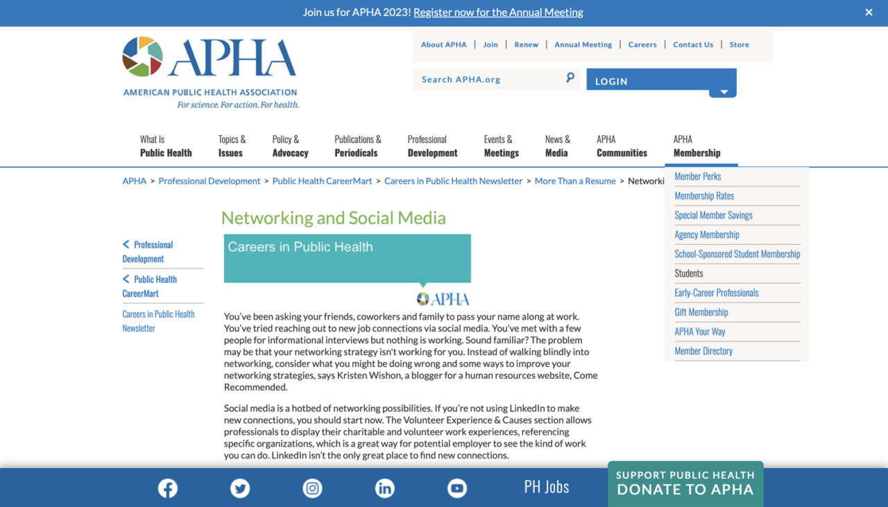 Build Your Network - PHERN